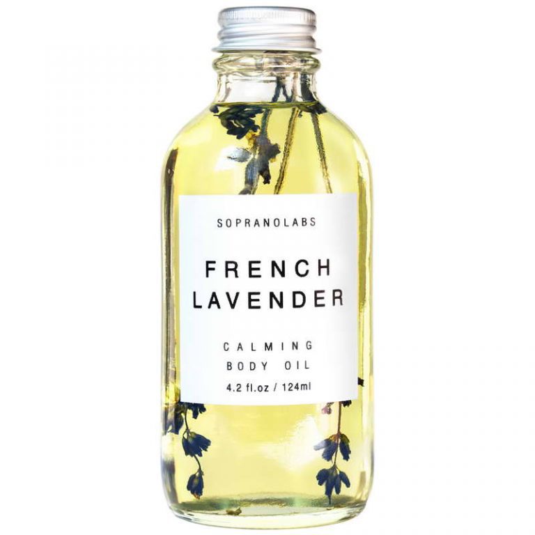 French Lavender Calming Body Oil Sopranolabs